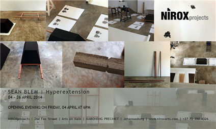 Sean Blem at NiROX PROJECTS at Arts on Main in April 2014 | Artthrob